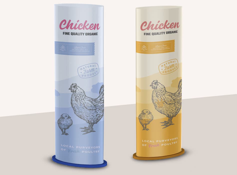 Cardboard Banner Stands | PakFactory